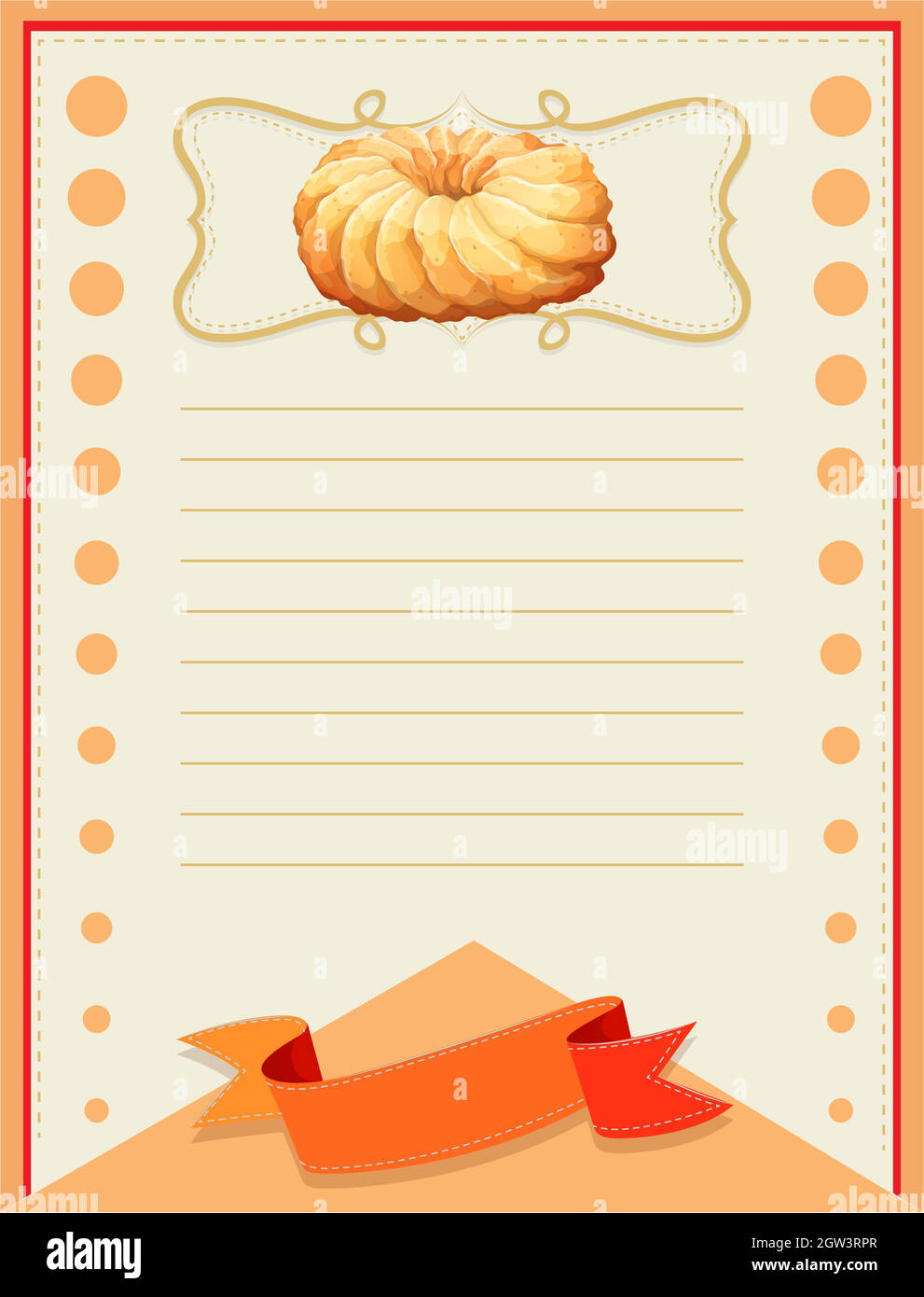 Cookie line drawing Stock Vector Images - Alamy