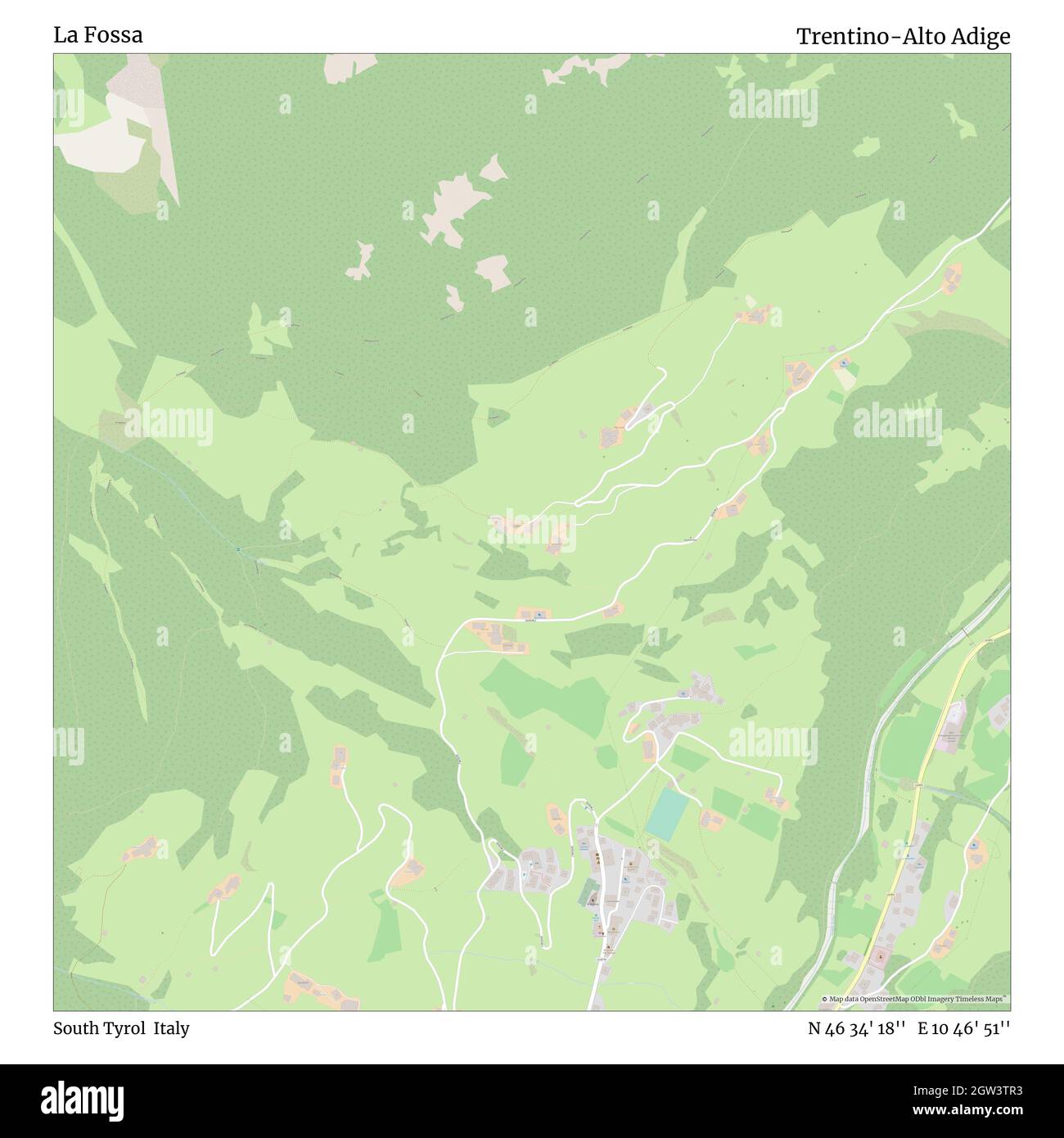 La Fossa, South Tyrol, Italy, Trentino-Alto Adige, N 46 34' 18'', E 10 ...