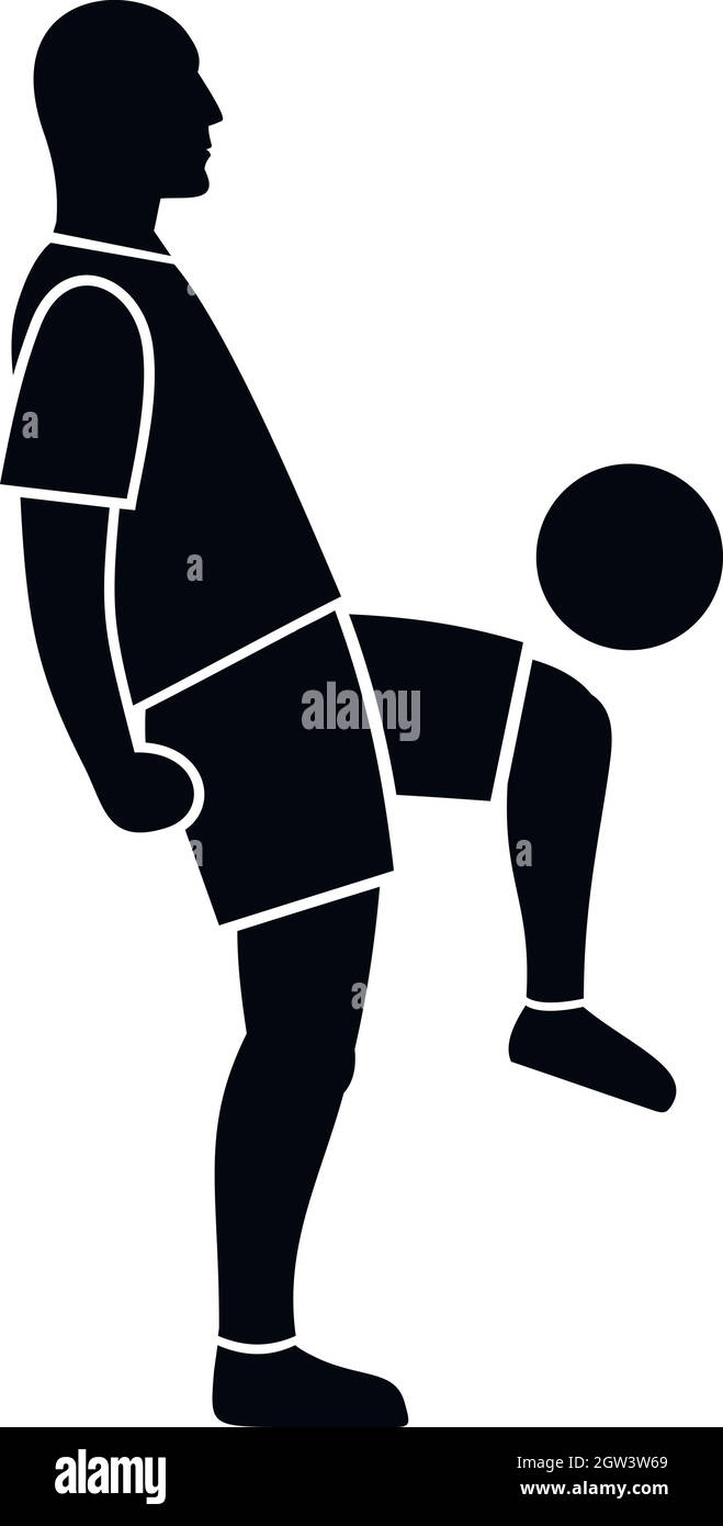 Professional soccer player Stock Vector Images - Alamy