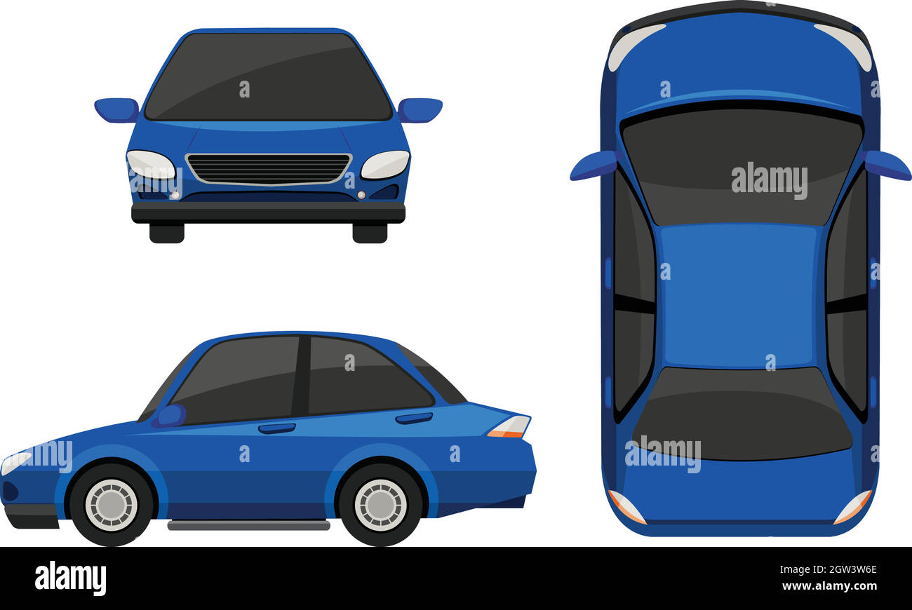 Car side view Stock Vector Images - Alamy