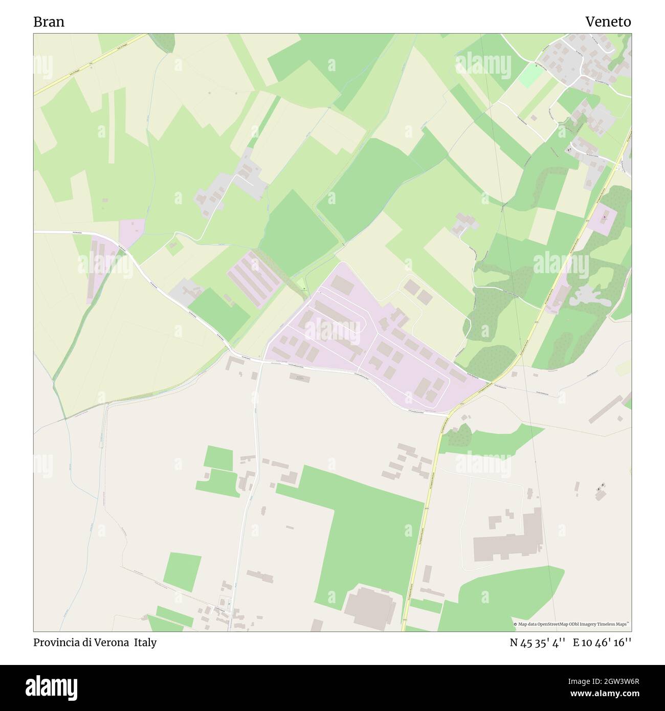 Bran, Provincia di Verona, Italy, Veneto, N 45 35' 4'', E 10 46' 16 ...