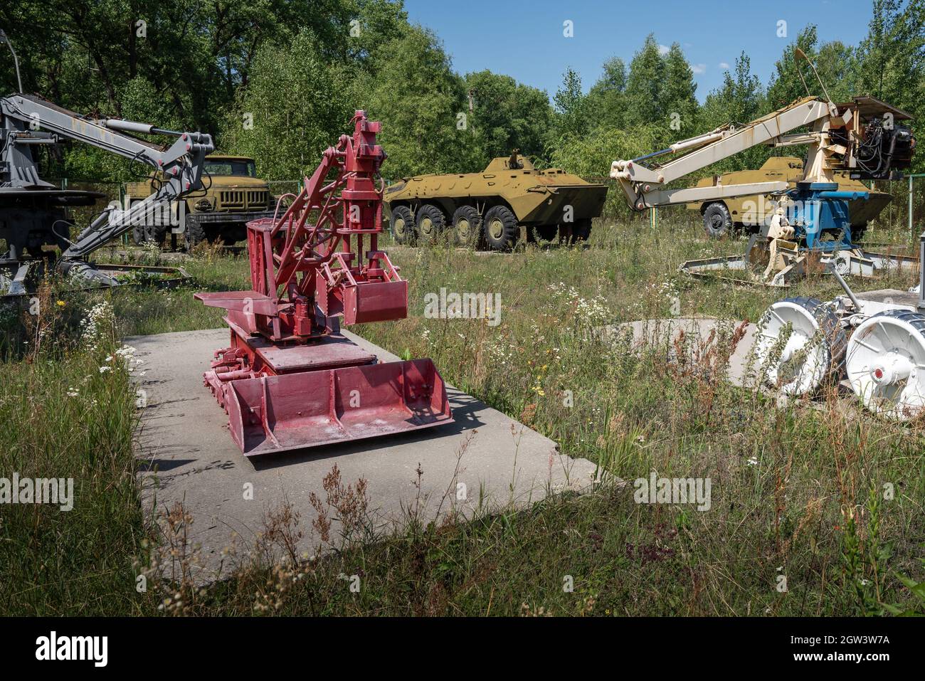 Chernobyl robots hi-res stock photography and images - Alamy
