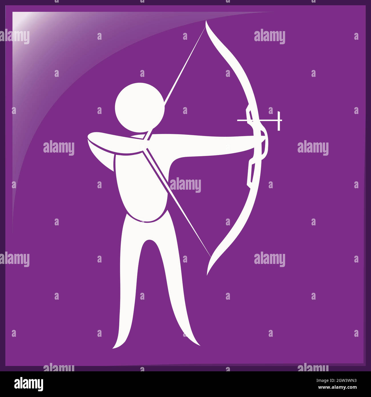 Archery exercise Stock Vector Images - Alamy