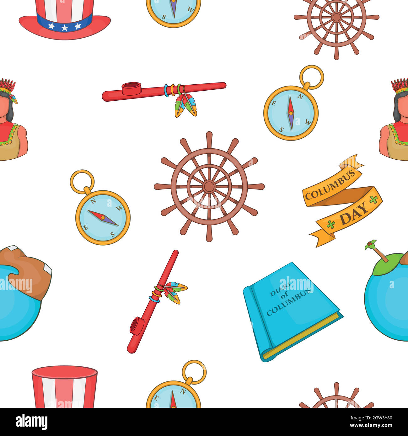 Native vector textile pattern Cut Out Stock Images & Pictures - Alamy