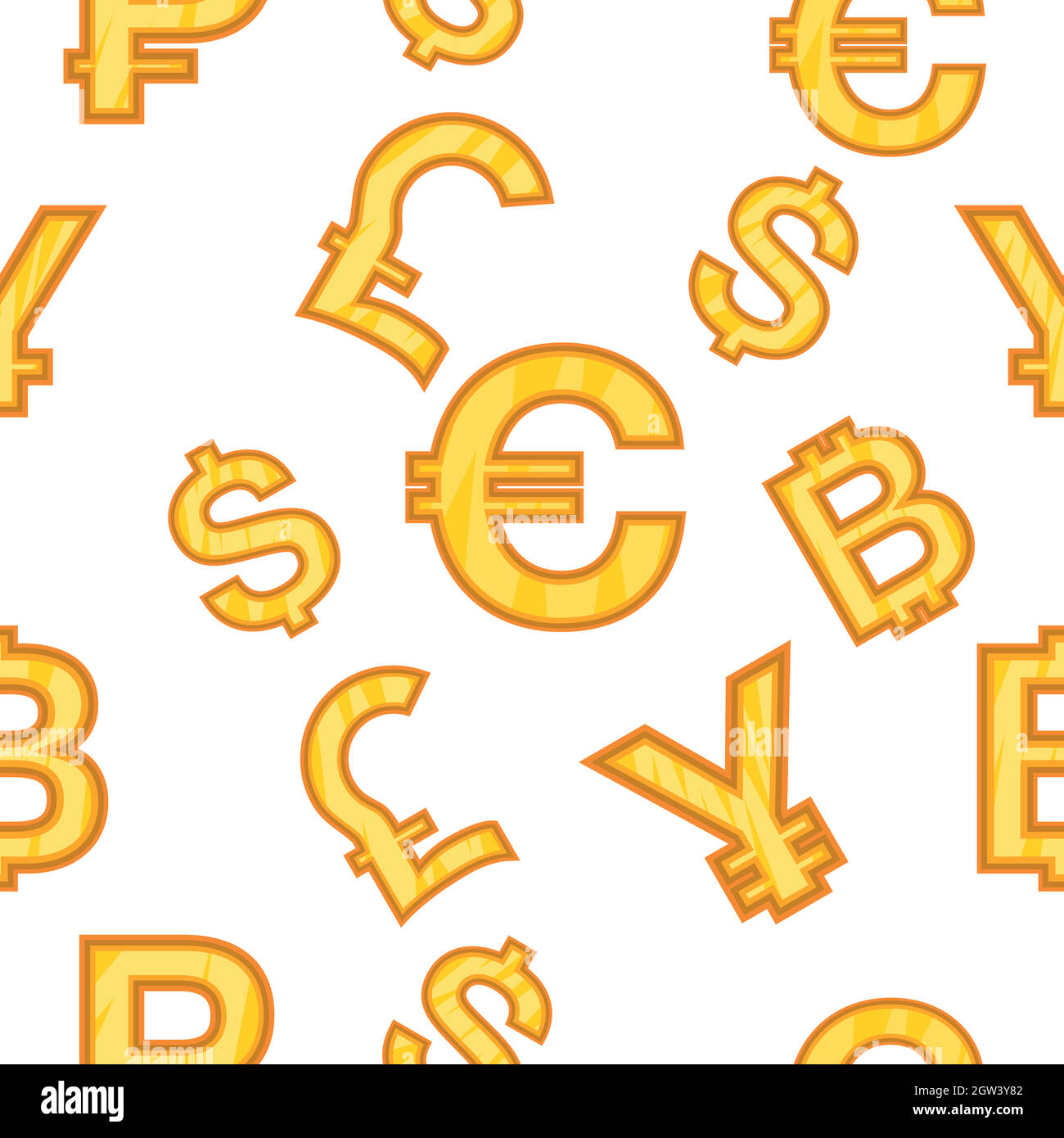 Currency pattern, cartoon style Stock Vector Image & Art - Alamy