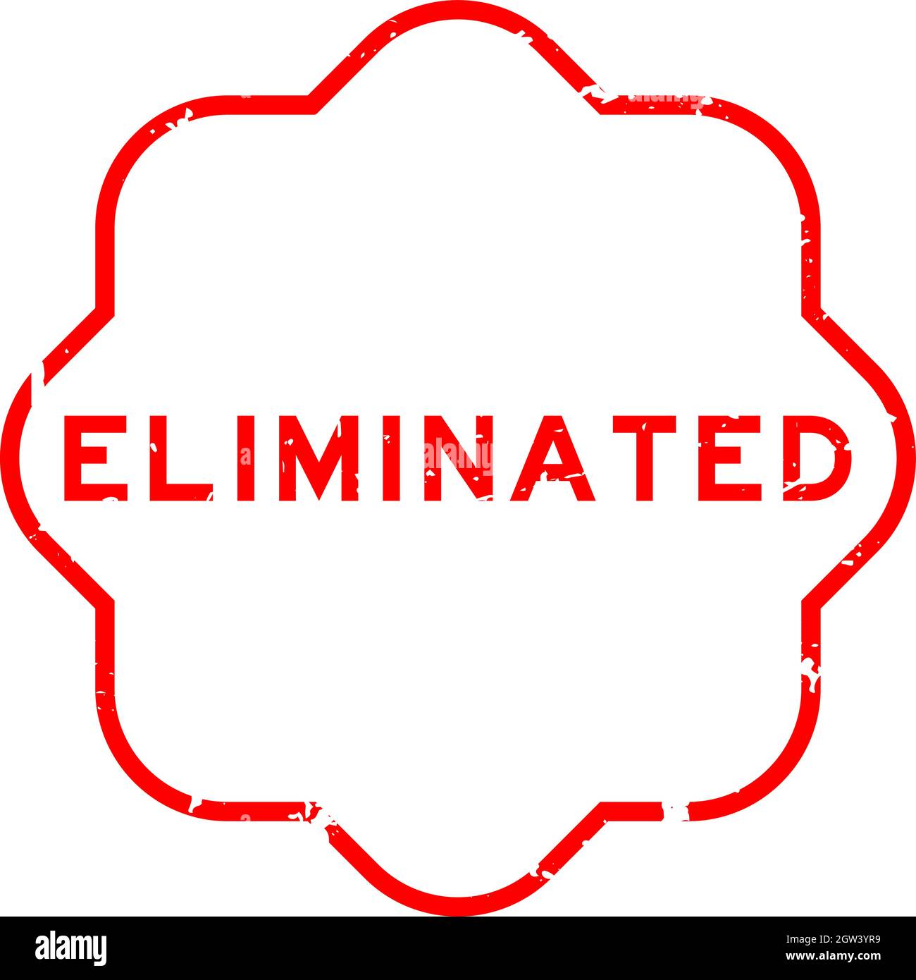 Eliminated stamp hi-res stock photography and images - Alamy