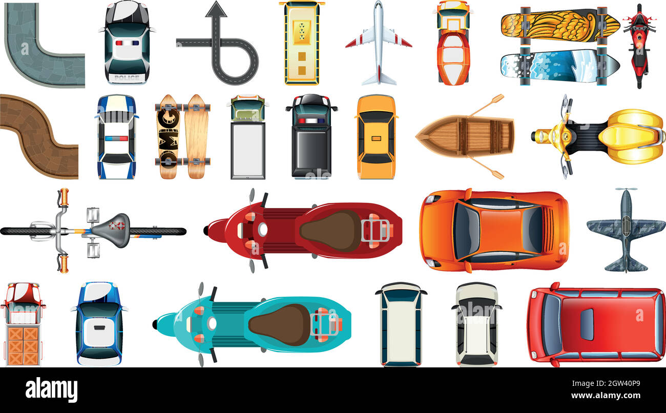 Transportation vehicle technology concept Stock Vector Images - Alamy