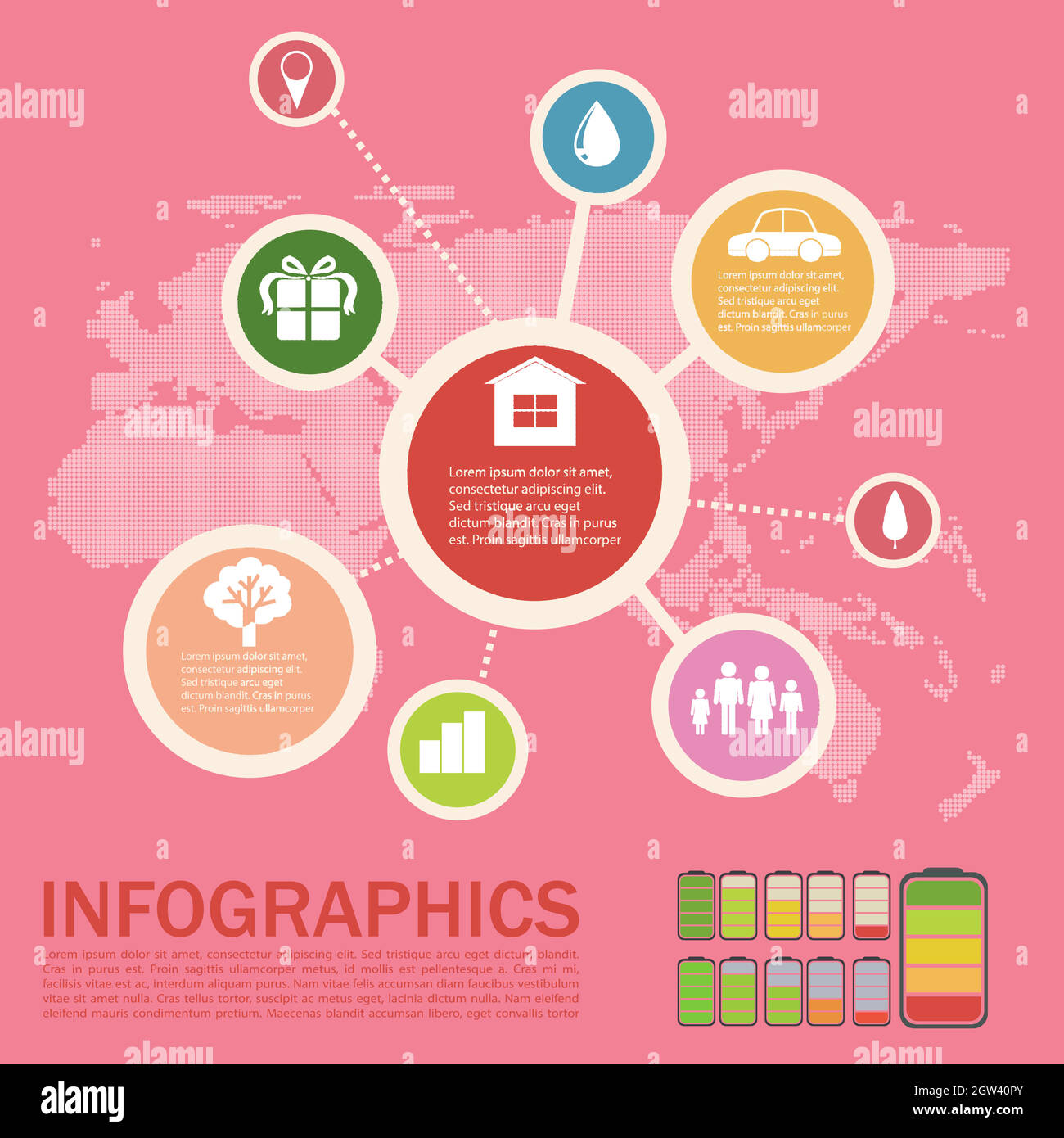 Infographics of an environment Stock Vector Image & Art - Alamy