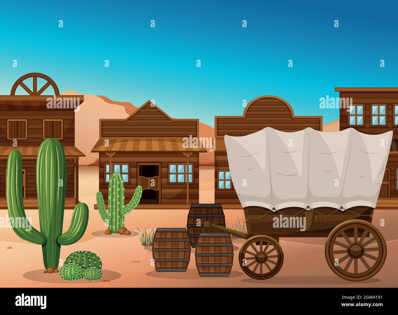 Building wagon hi-res stock photography and images - Alamy