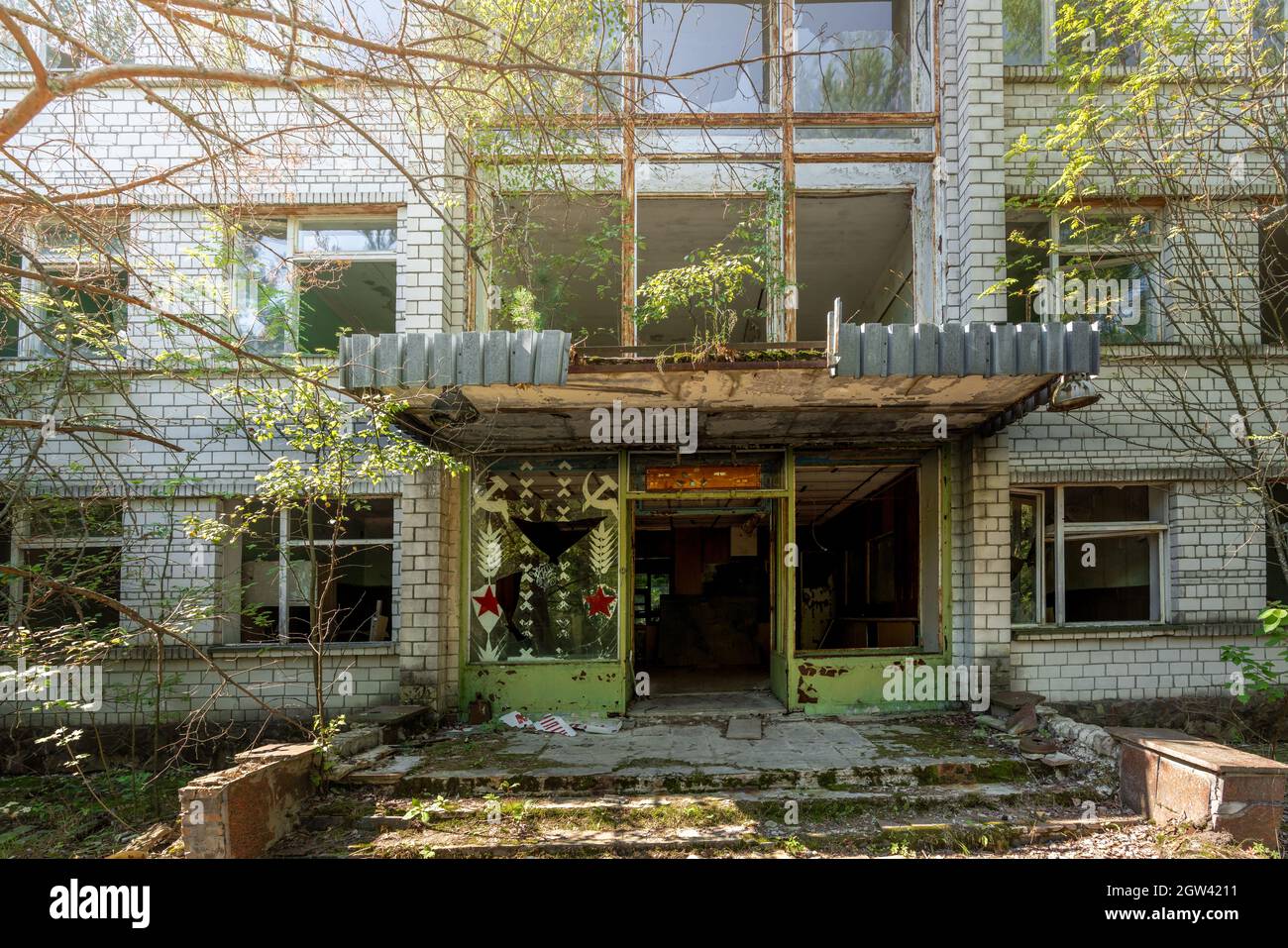 Pripyat police station hi-res stock photography and images - Alamy