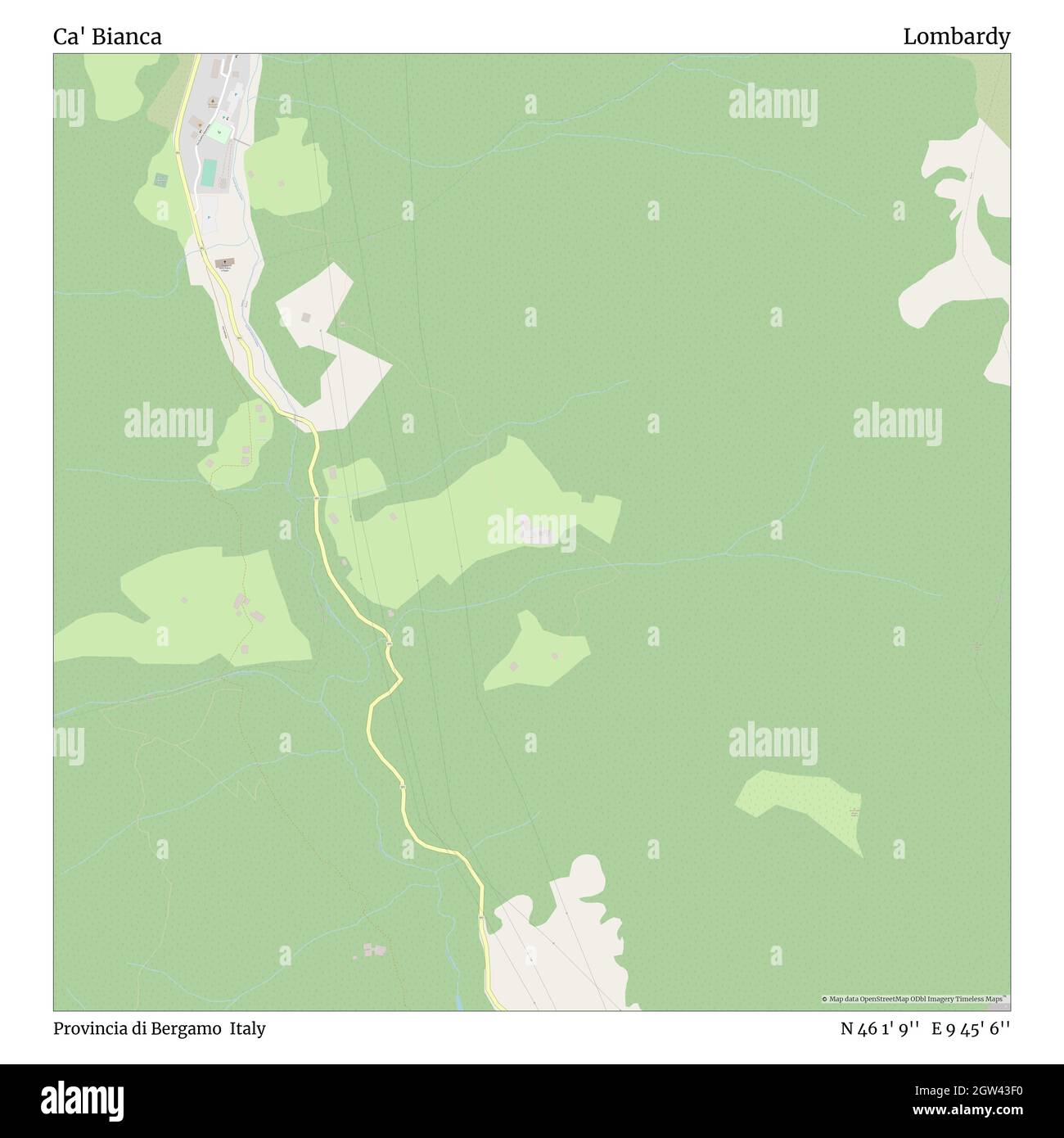 Ca' Bianca, Provincia di Bergamo, Italy, Lombardy, N 46 1' 9'', E 9 45 ...