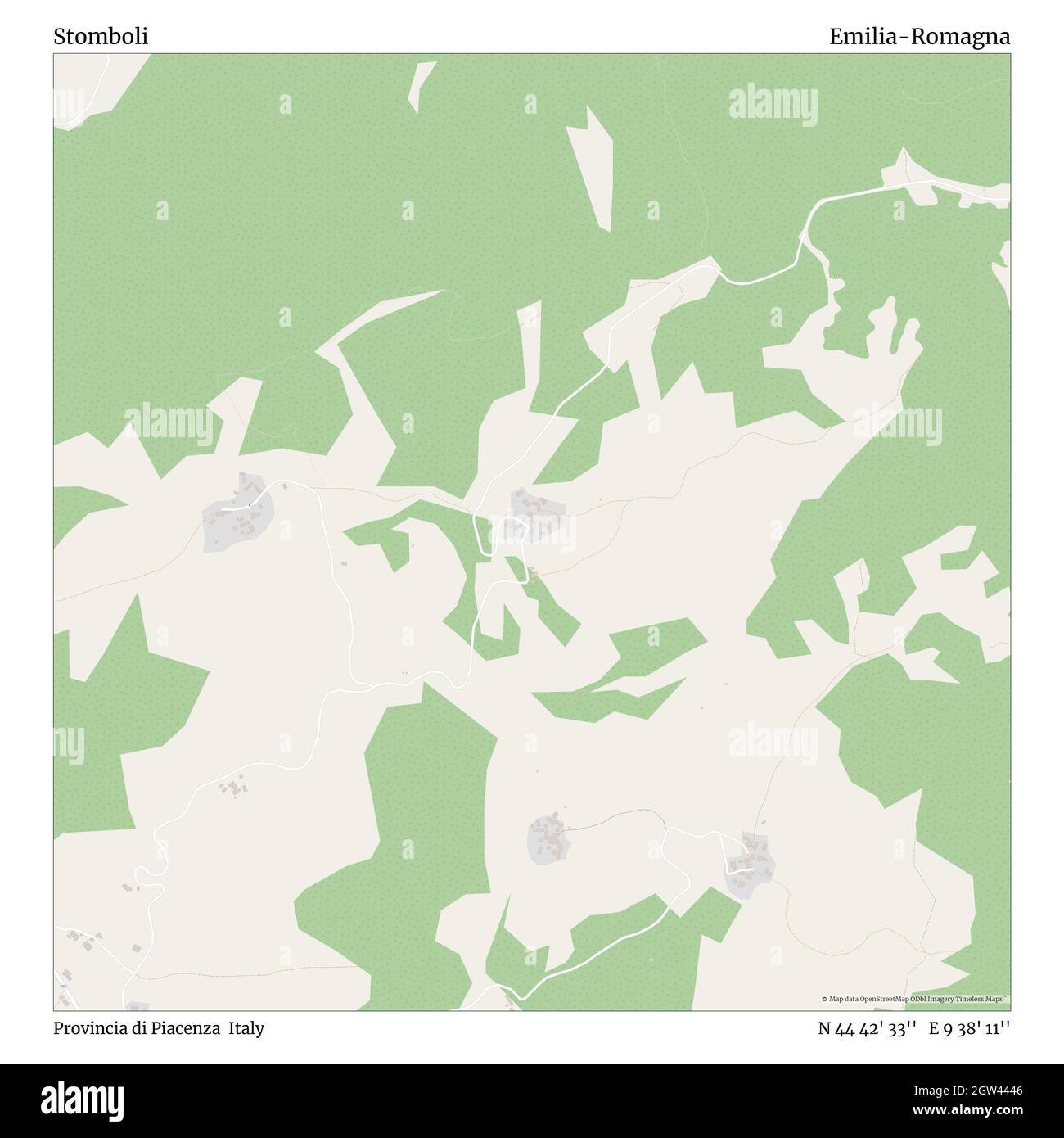 Stomboli, Provincia di Piacenza, Italy, Emilia-Romagna, N 44 42' 33 ...