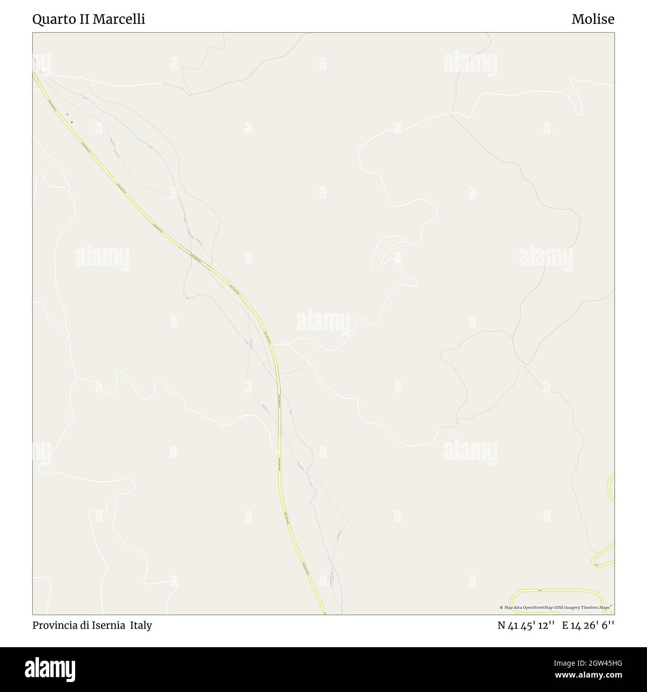 Quarto II Marcelli, Provincia di Isernia, Italy, Molise, N 41 45' 12 ...
