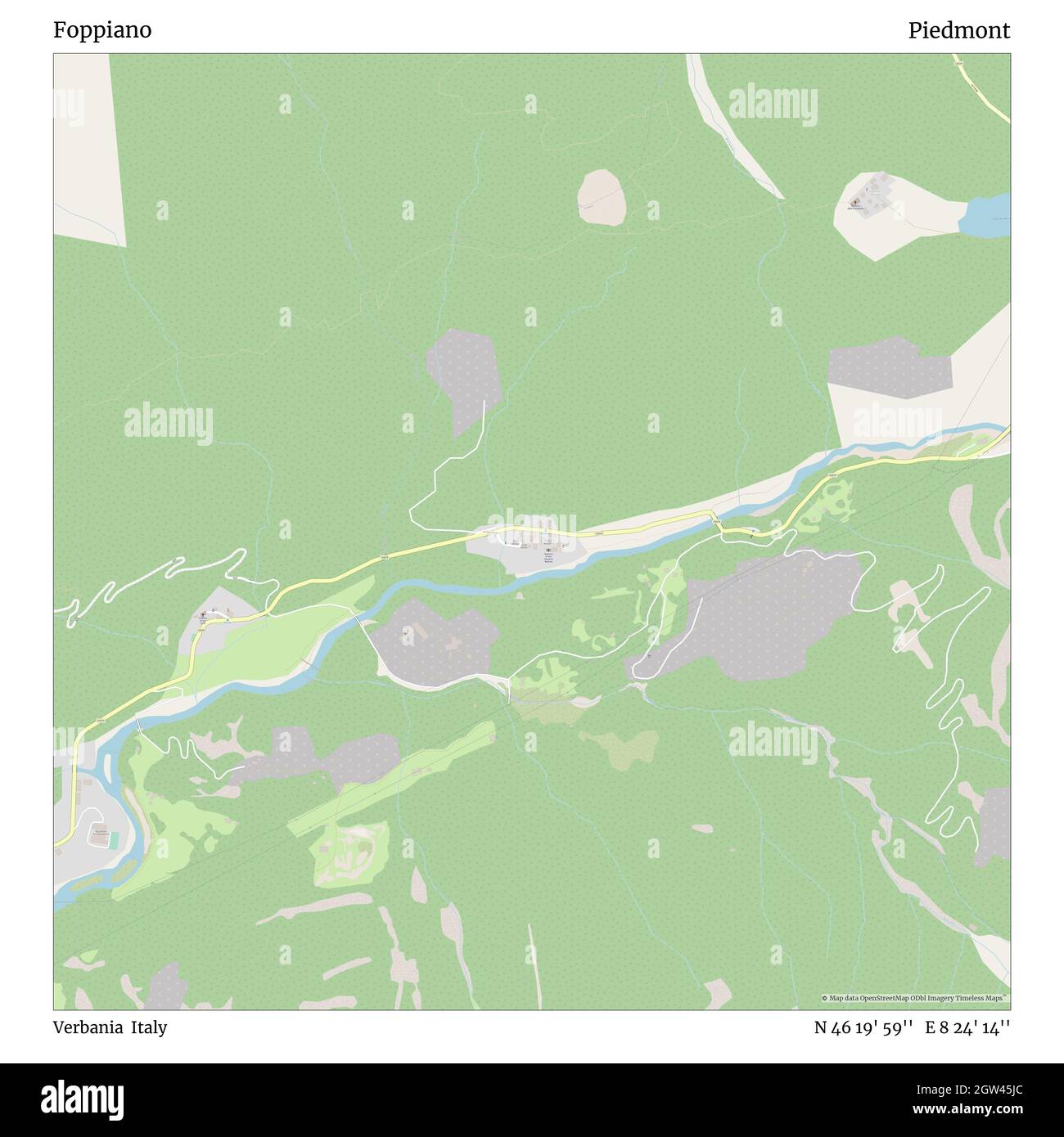 Foppiano, Verbania, Italy, Piedmont, N 46 19' 59'', E 8 24' 14'', map ...