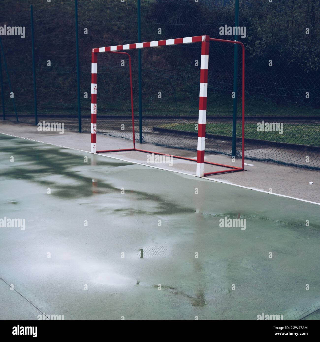 Football soccer puddle reflection hi-res stock photography and images ...