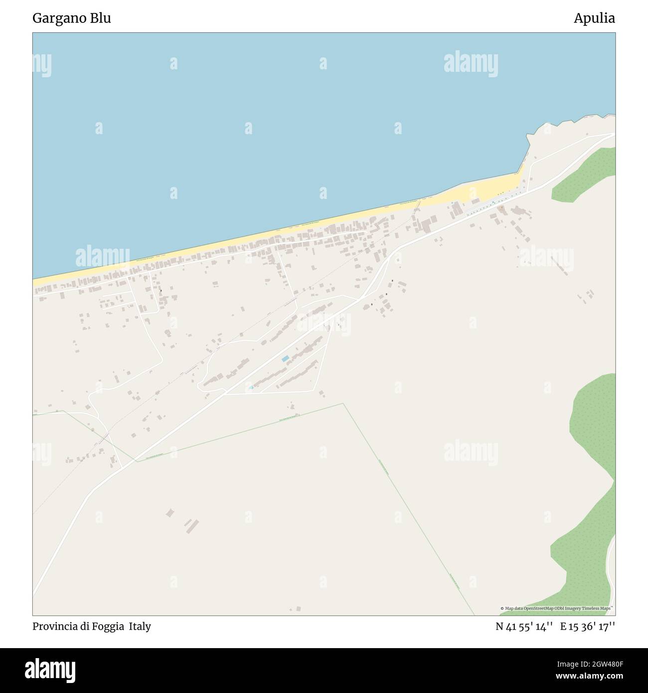 City of the gargano Cut Out Stock Images & Pictures - Alamy