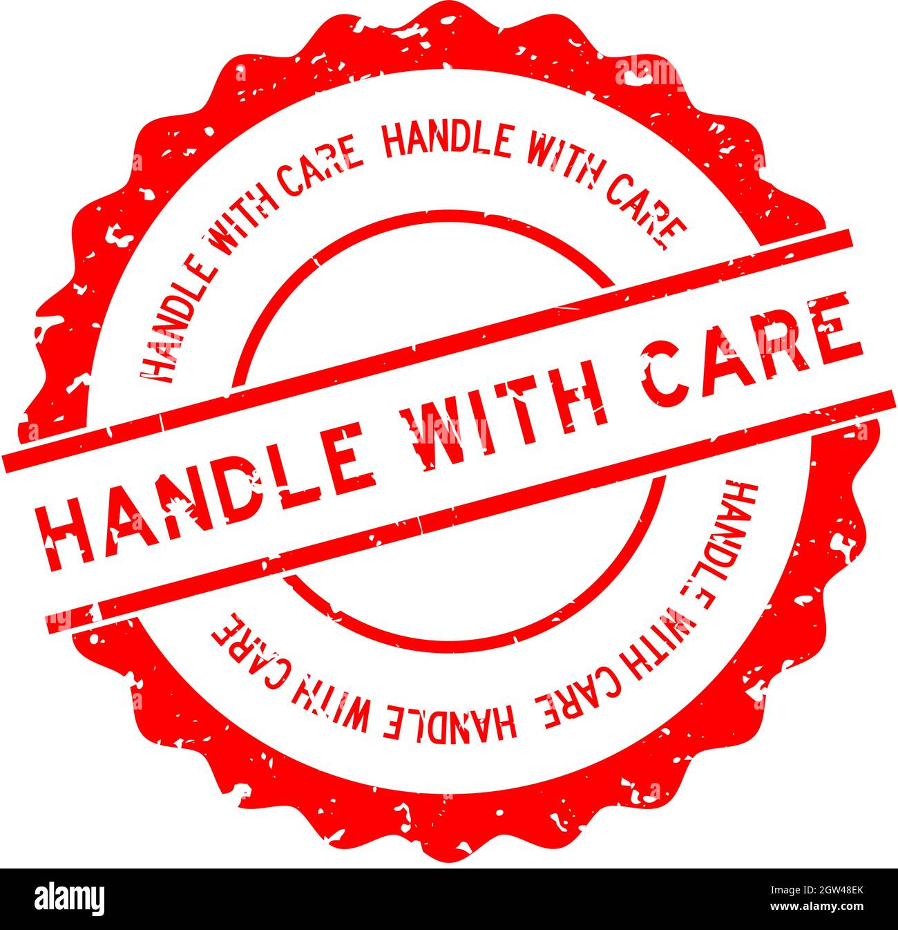 Handle with care word Stock Vector Images - Alamy