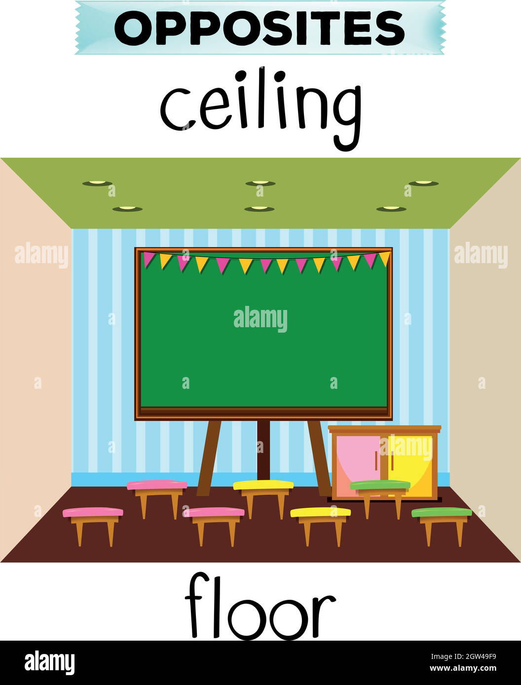 Ceiling floor floor Stock Vector Images - Alamy