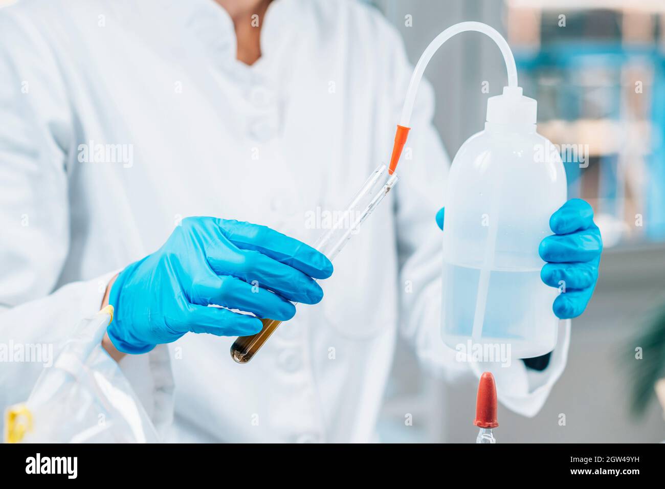 Soil sample testing hi-res stock photography and images - Alamy