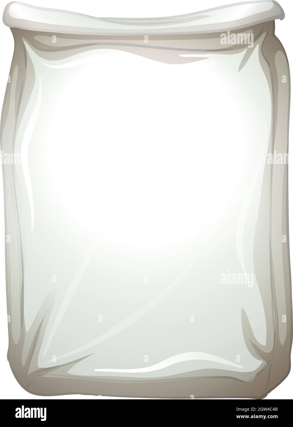 Blank empty plastic package Stock Vector Image & Art - Alamy