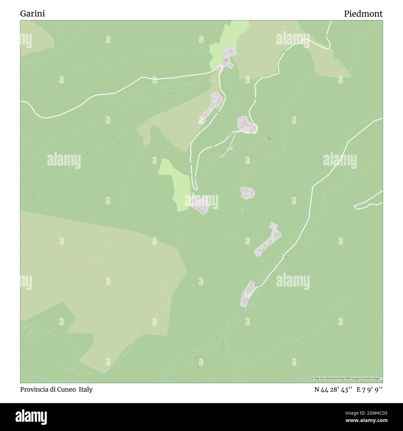Map of cuneo hi-res stock photography and images - Alamy