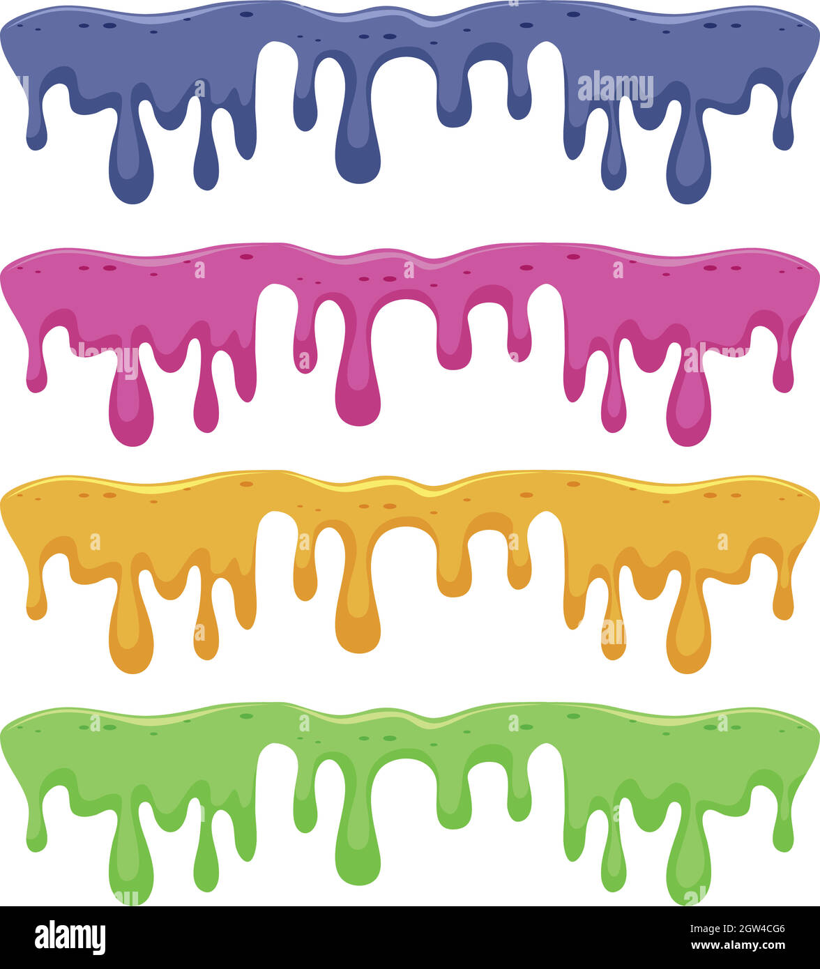 Wet dripping Stock Vector Images - Alamy