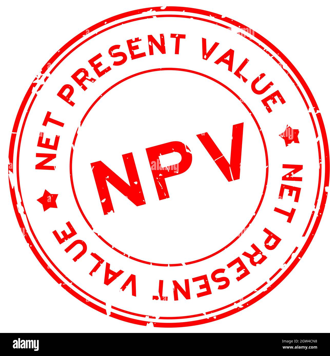 Net present value vector vectors Cut Out Stock Images & Pictures - Alamy