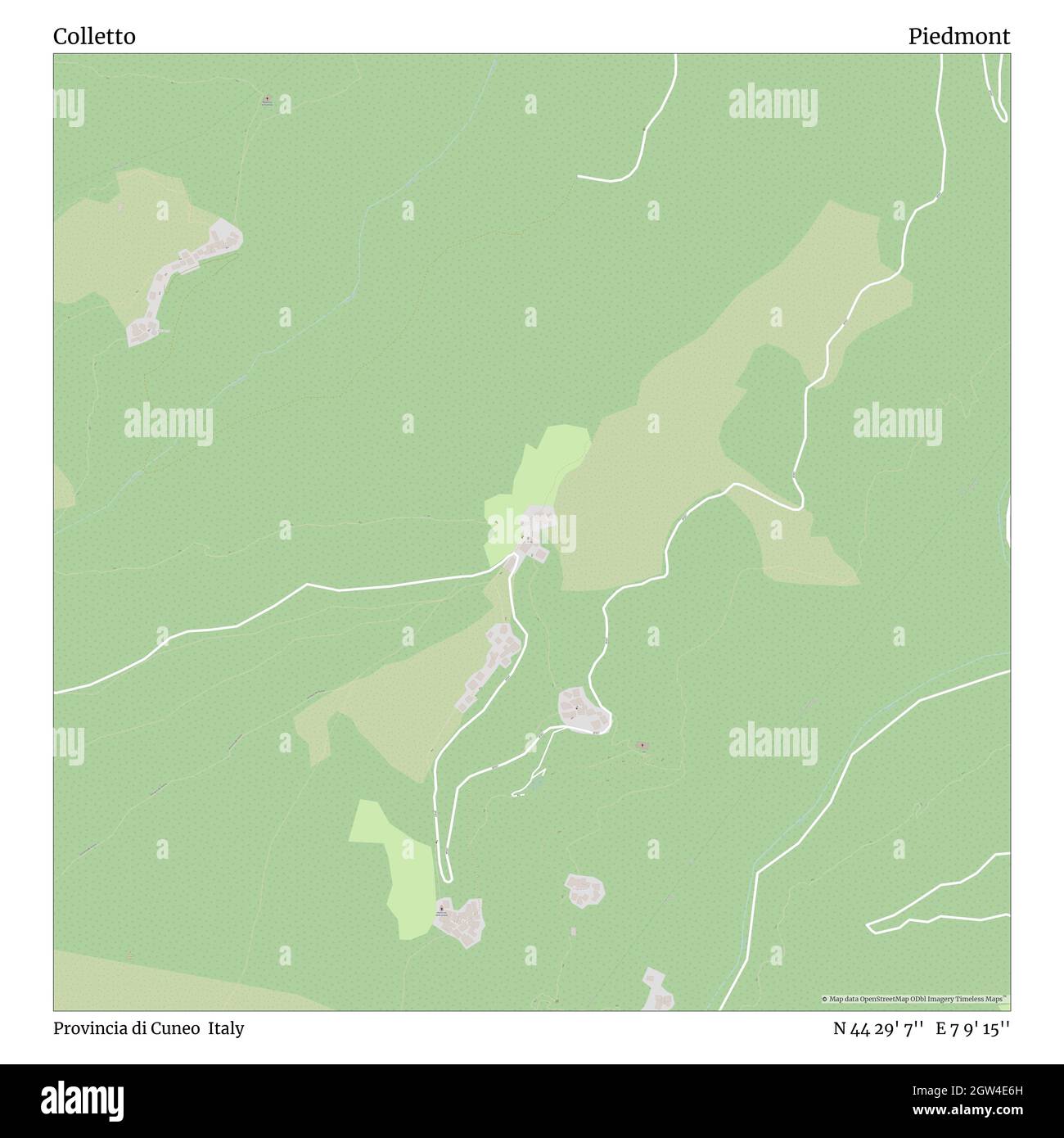 Colletto, Provincia di Cuneo, Italy, Piedmont, N 44 29' 7'', E 7 9' 15 ...