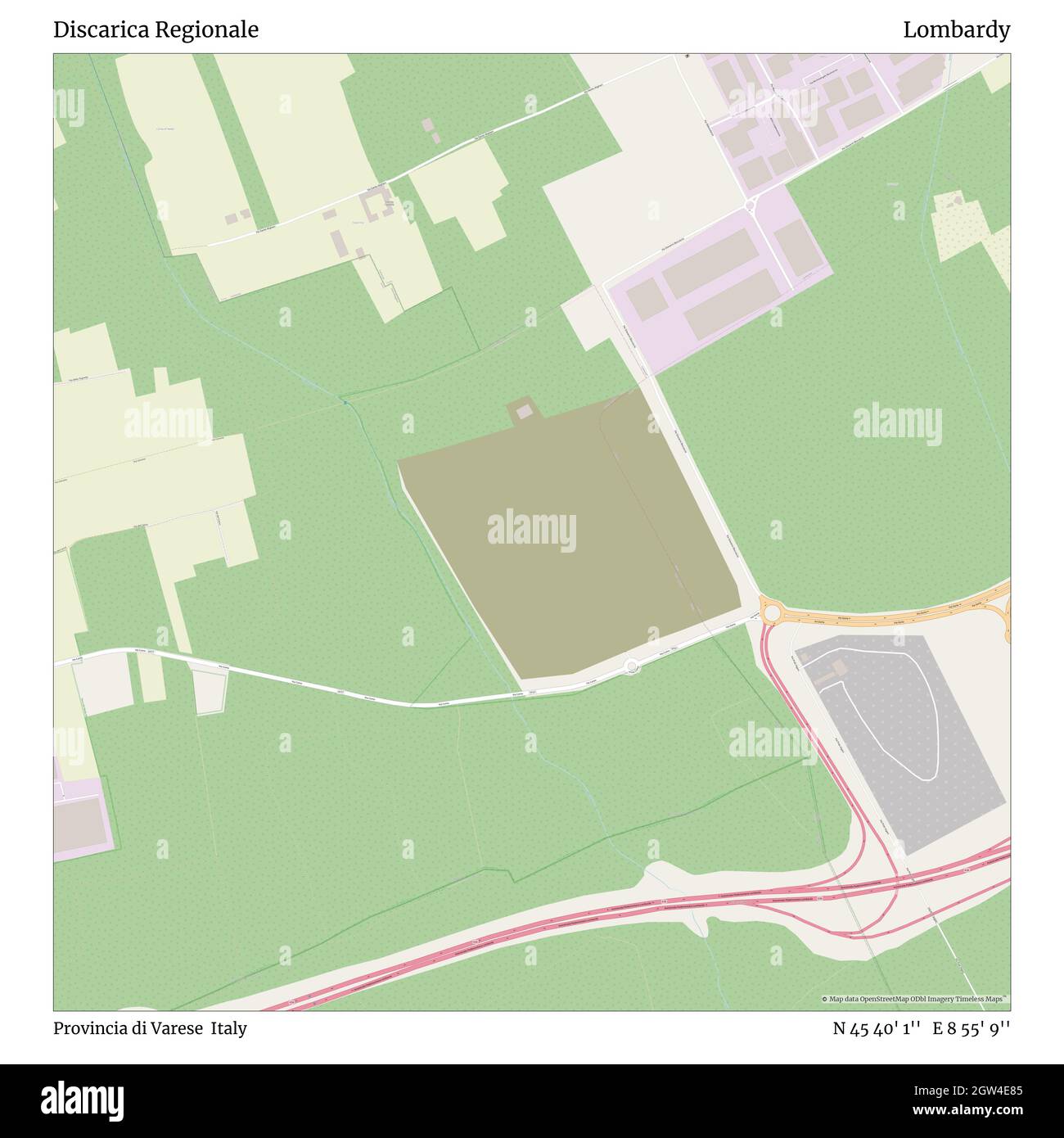 Map of varese hi-res stock photography and images - Alamy