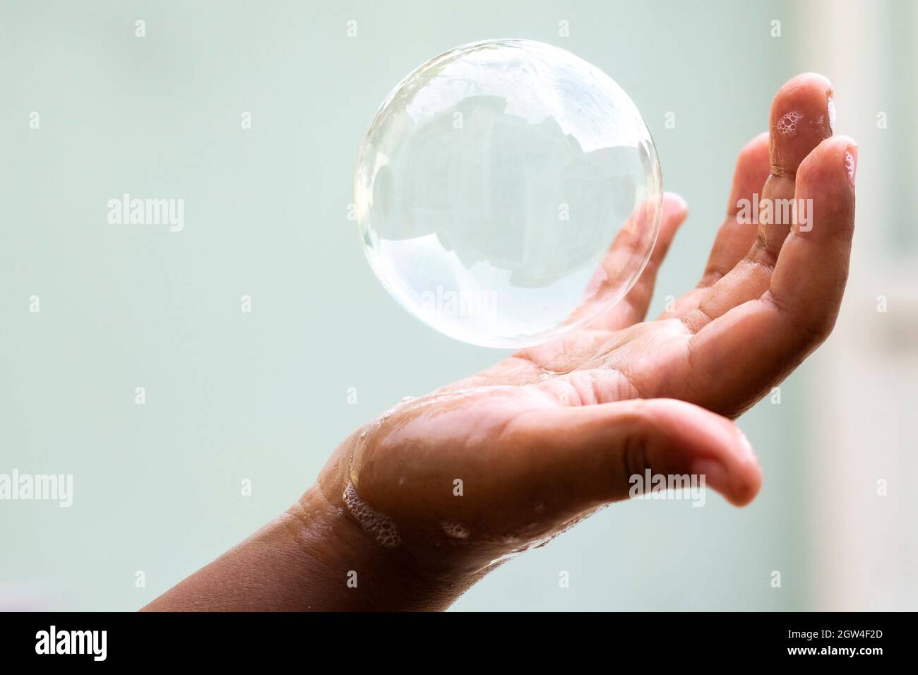 Bubble Finger High Resolution Stock Photography and Images - Alamy