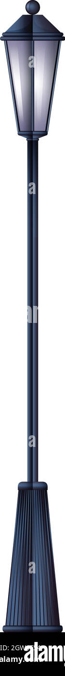 Tall lamp post Stock Vector Images - Alamy