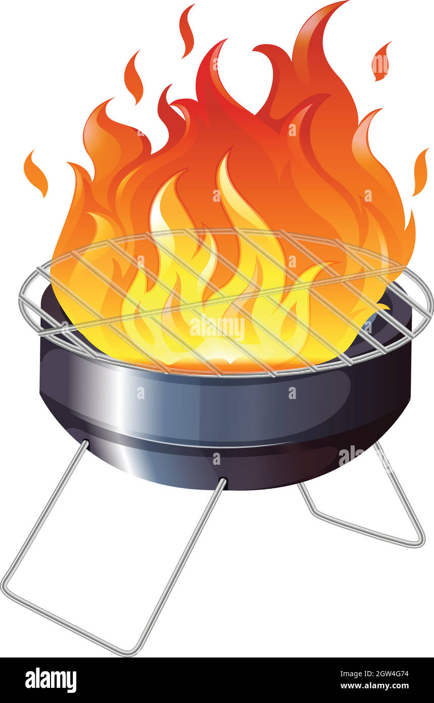 Flame stove cooking Cut Out Stock Images & Pictures - Alamy
