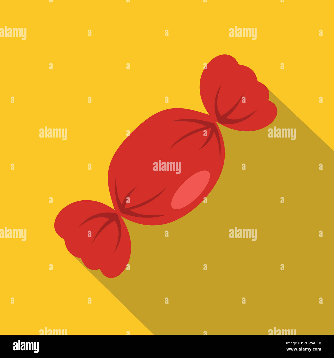 White red candy in Stock Vector Images - Alamy