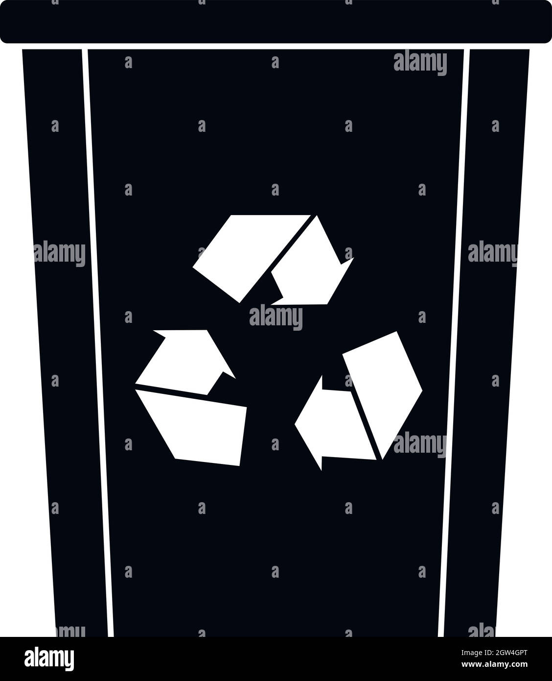 Recycle sign symbol concept Stock Vector Images - Alamy