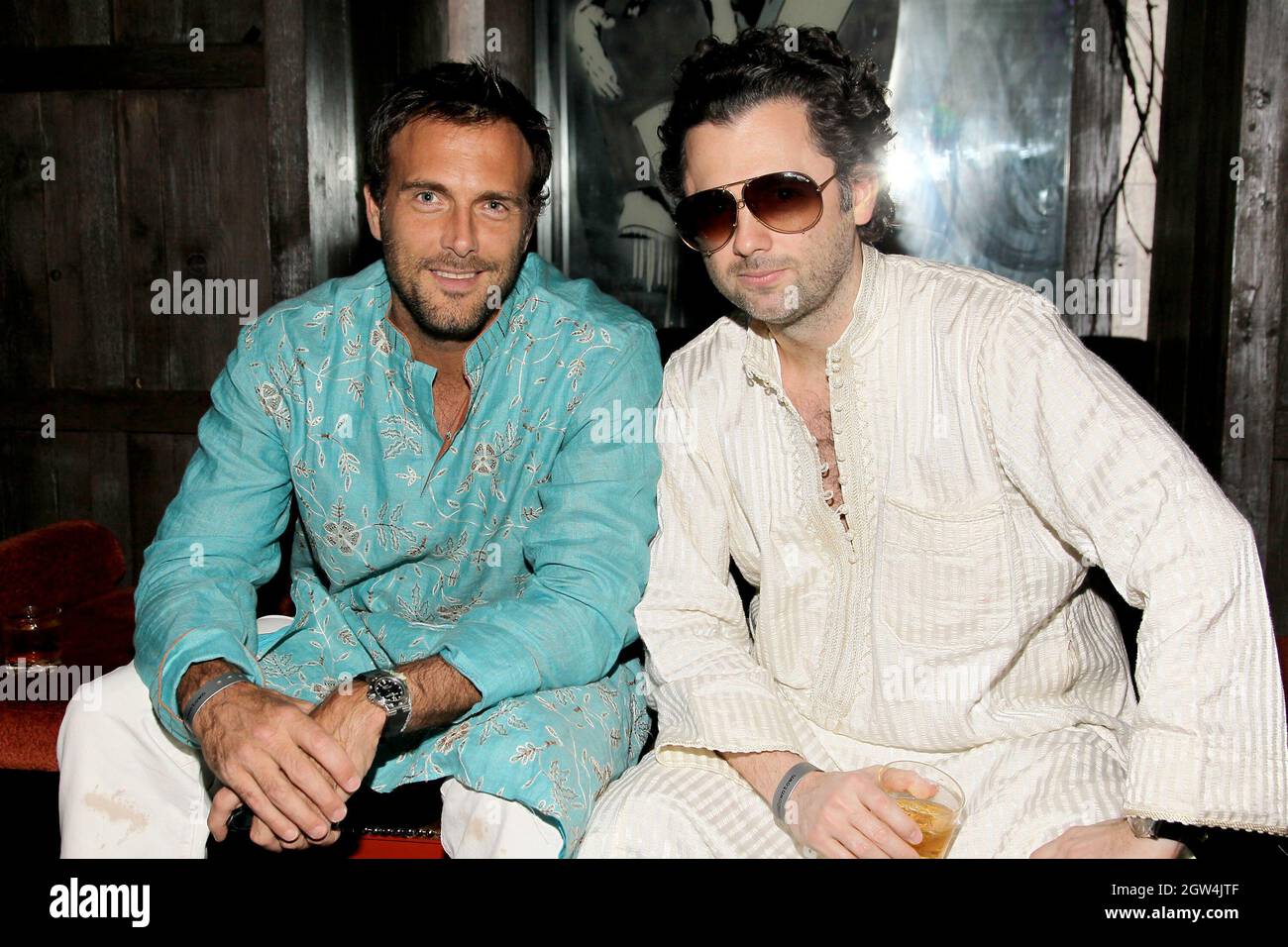 New York, NY, USA. 31 October, 2011. Miguel Fabregas, Yorgos Scarpidis ...