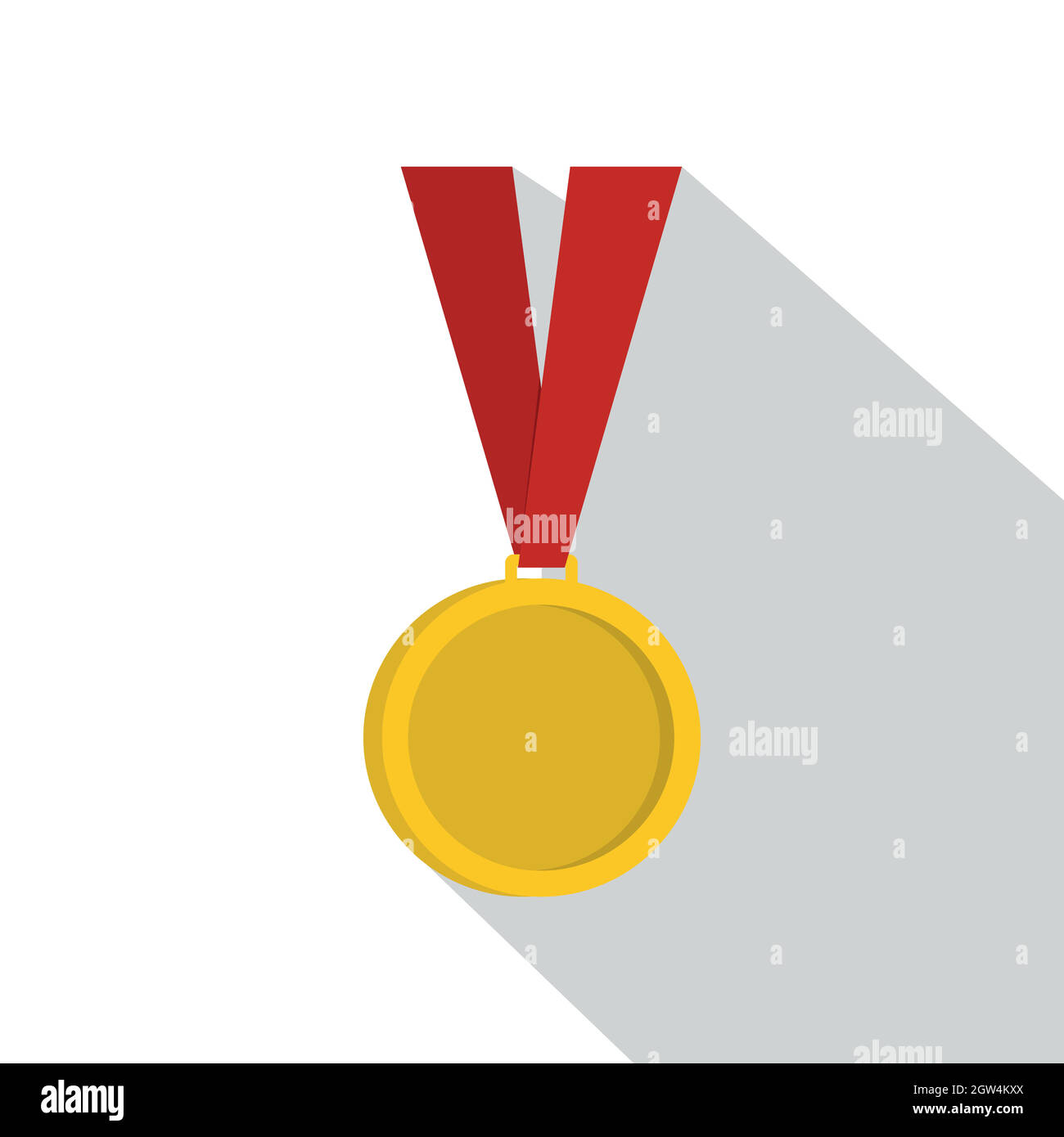 Medal sign icon vector Stock Vector Images - Alamy