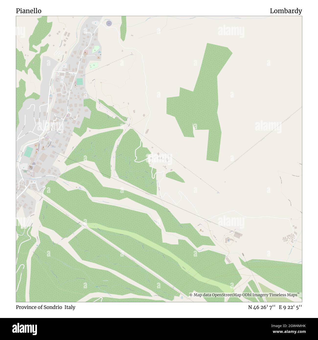 Pianello, Province of Sondrio, Italy, Lombardy, N 46 26' 7'', E 9 22' 5 ...