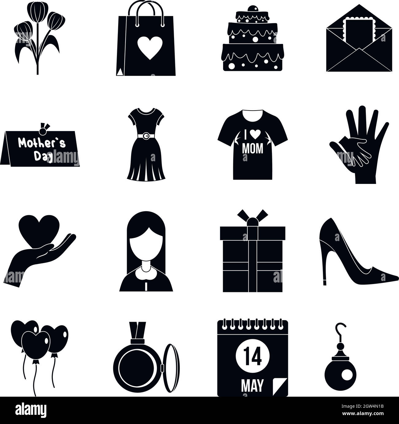 Child dress icon simple Stock Vector Images - Alamy