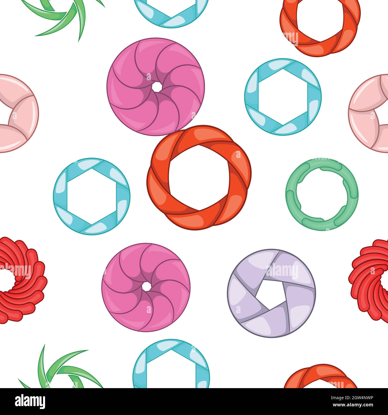 Aperture camera pattern, cartoon style Stock Vector Image & Art - Alamy