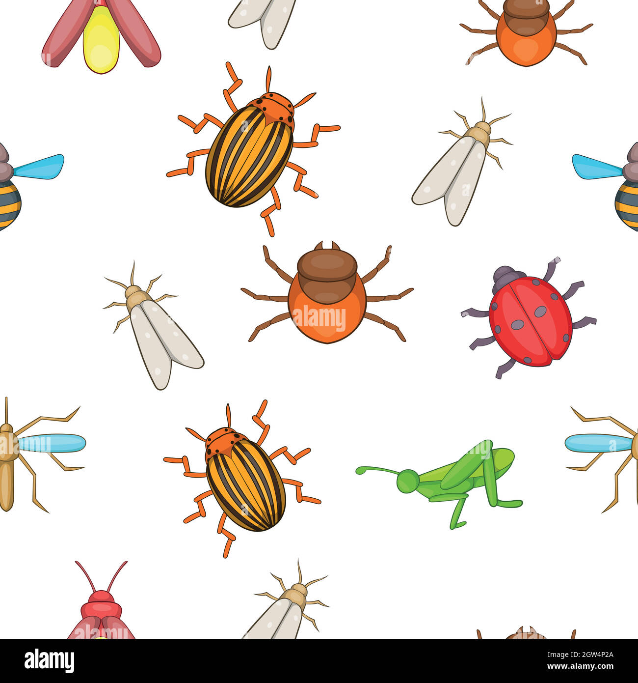 Cartoon insects Cut Out Stock Images & Pictures - Alamy