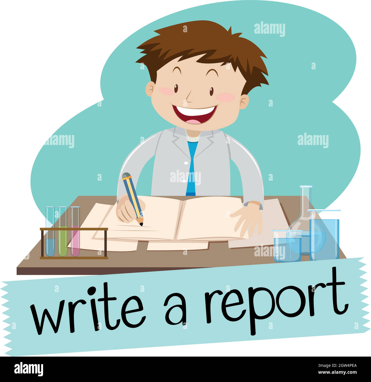 Write adult Stock Vector Images - Alamy