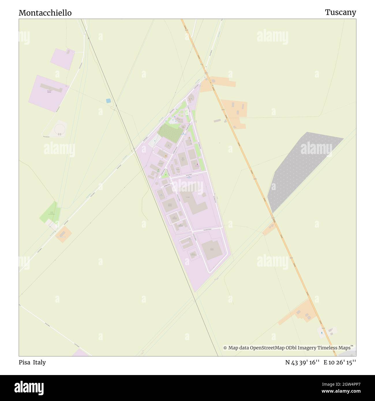 Montacchiello, Pisa, Italy, Tuscany, N 43 39' 16'', E 10 26' 15'', map ...