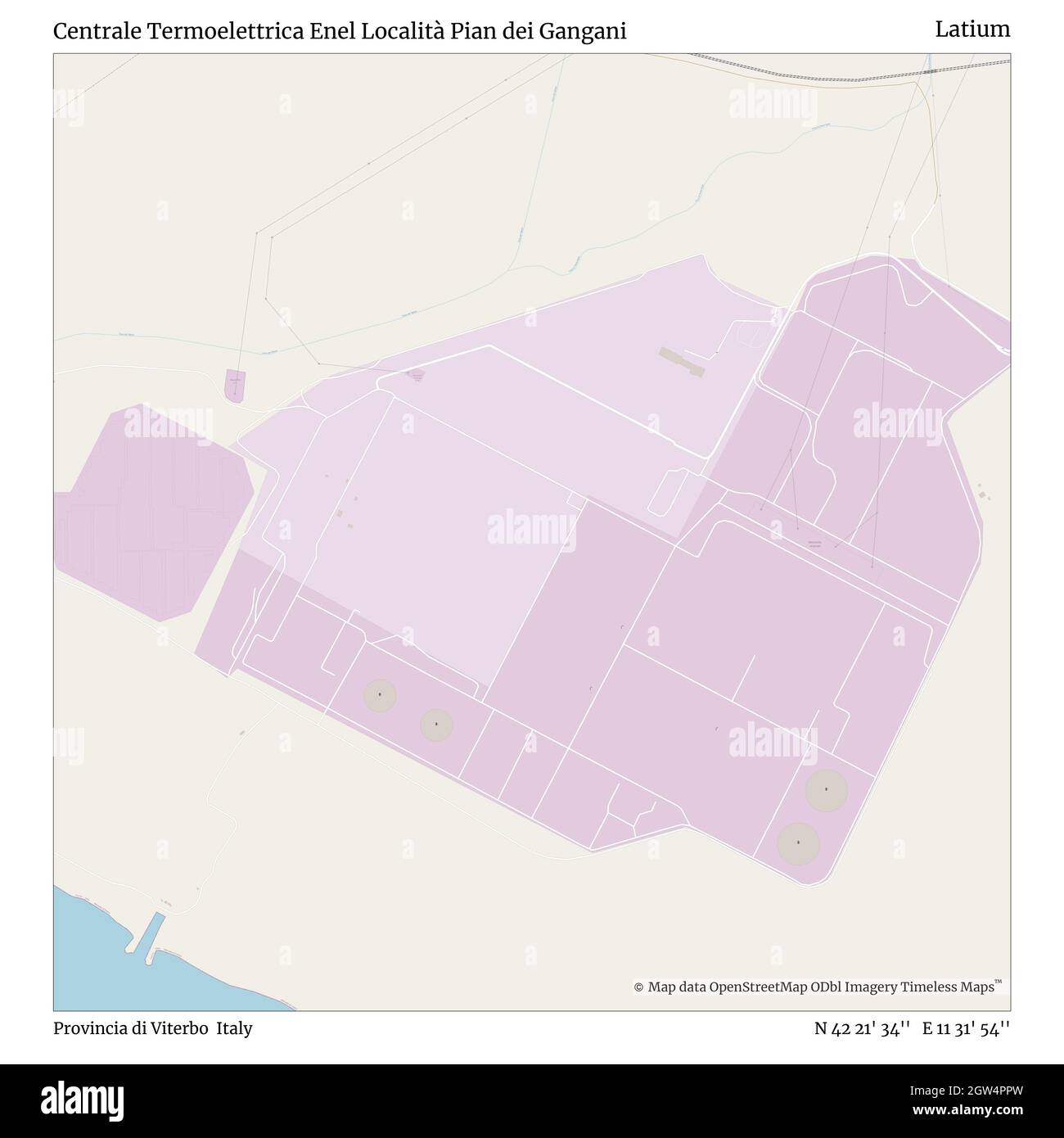 Centrale Termoelettrica Enel Località Pian dei Gangani, Provincia di ...