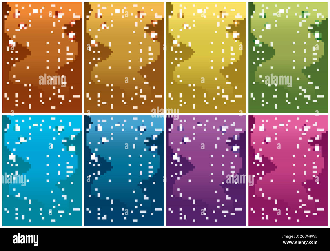 Pink blue sky template Cut Out Stock Images & Pictures - Alamy