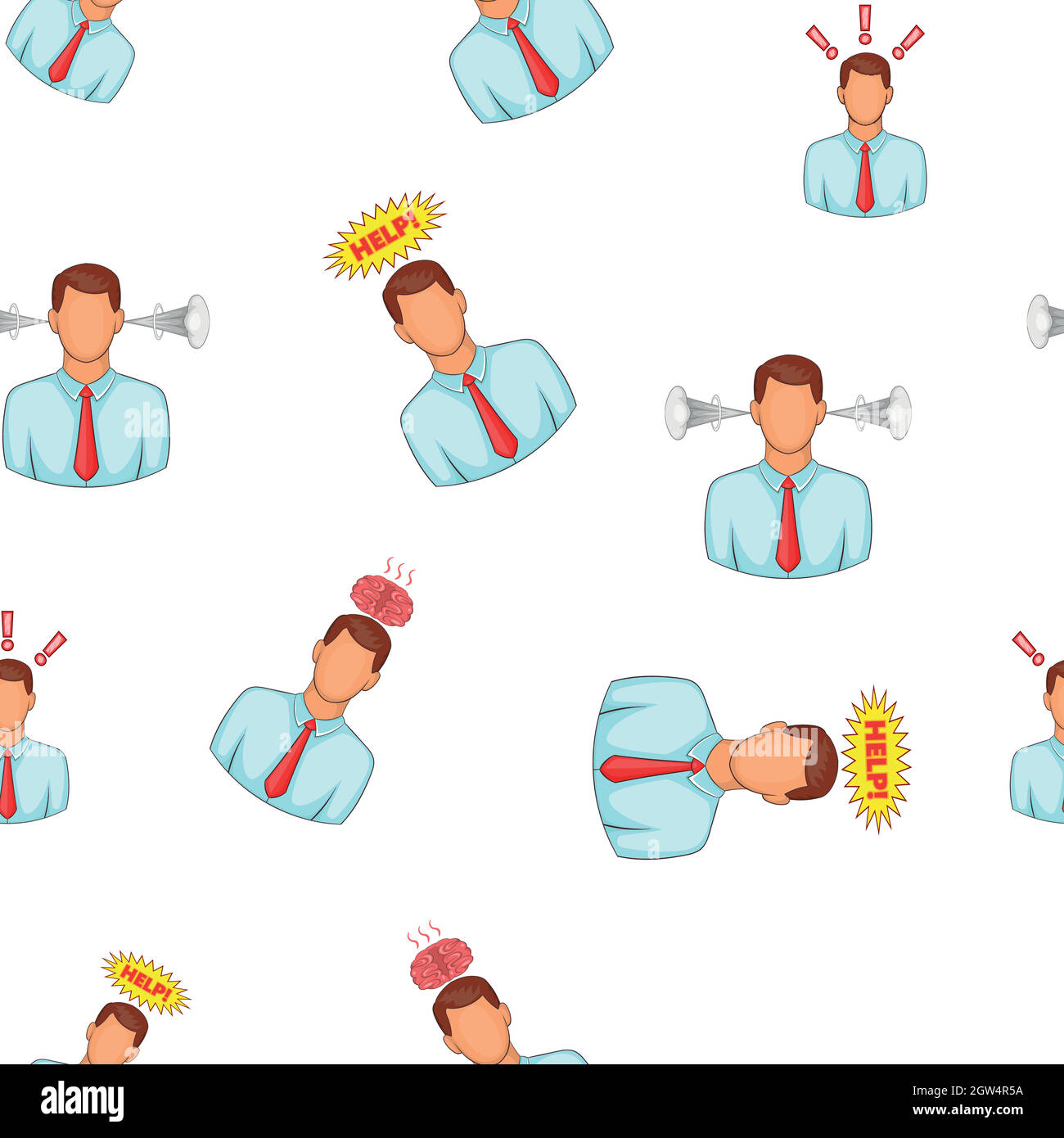 Illustration depression Stock Vector Images - Alamy