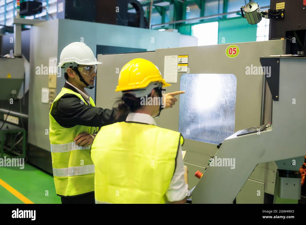 Health and safety factory inspector hi-res stock photography and images ...