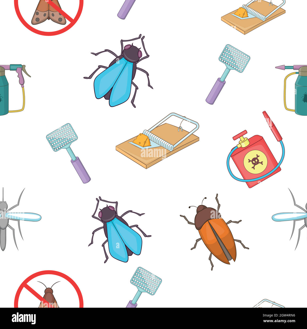 Cartoon insects hi-res stock photography and images - Alamy