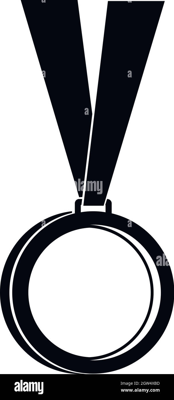 Award gold medal black Stock Vector Images - Alamy