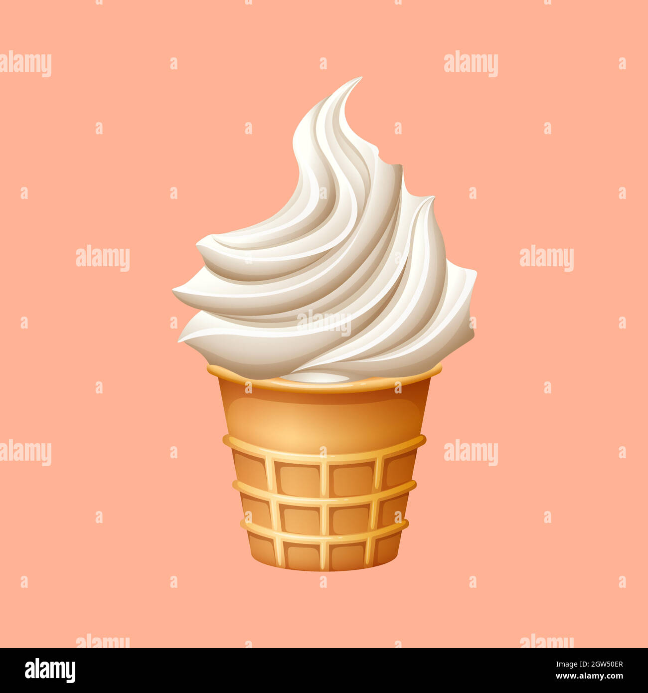 Cone illustration hi-res stock photography and images - Alamy