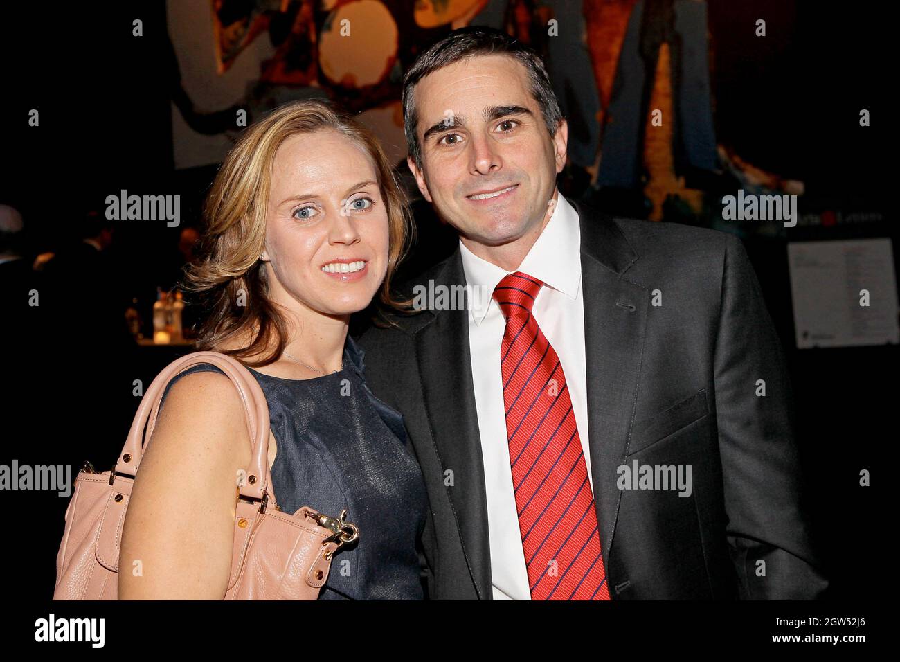 New York, NY, USA. 24 October, 2011. Jessica Murphy, Bill Murphy at the ...